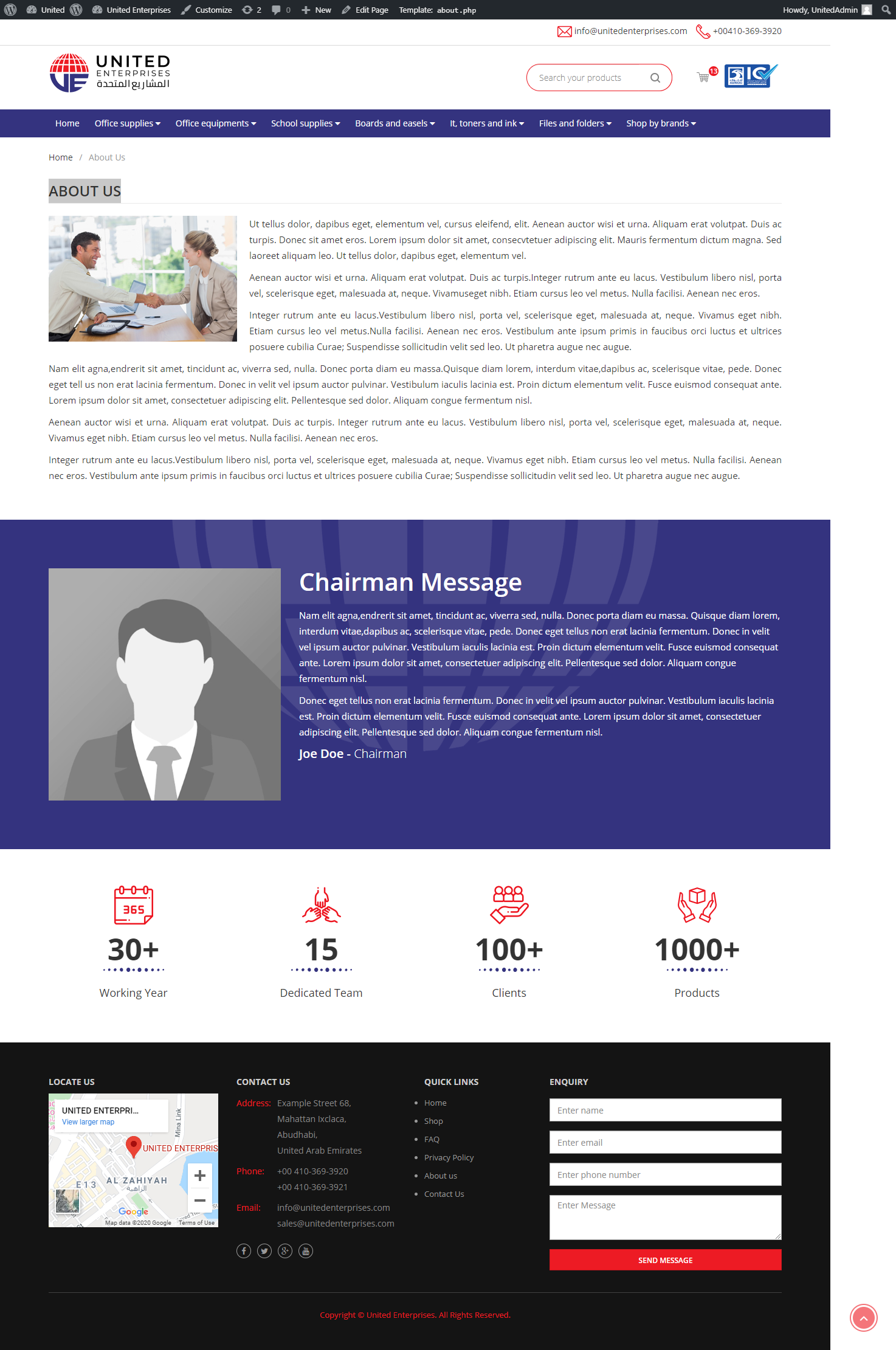 ABOUT US | United Enterprises